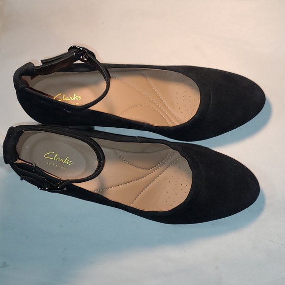 Clarks | Shoes | Womens Clarks Ankle Strap Heels Nwt | Poshmark
